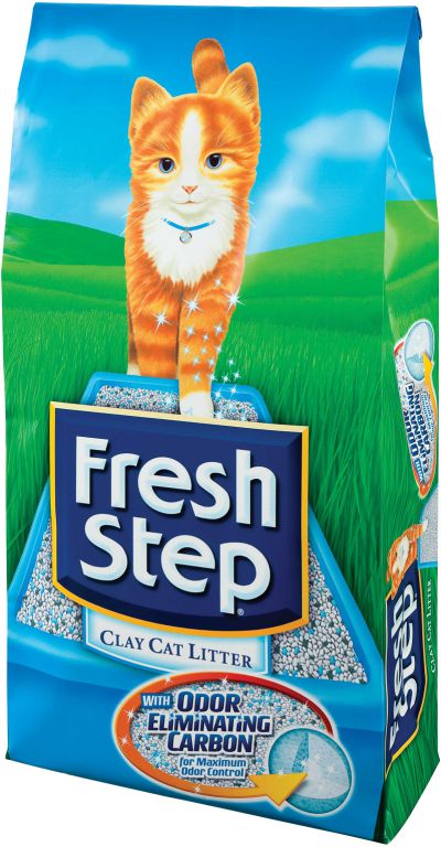 Купить НАПОЛНИТЕЛЬ FRESH STEP ТРОЙНАЯ ЗАЩИТА впитывающий. Зоодом ...